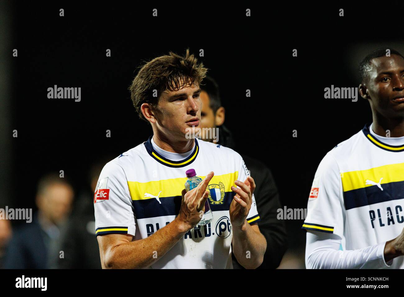 Tom Van De Looi seen during Liga Portugal game between teams of Casa ...