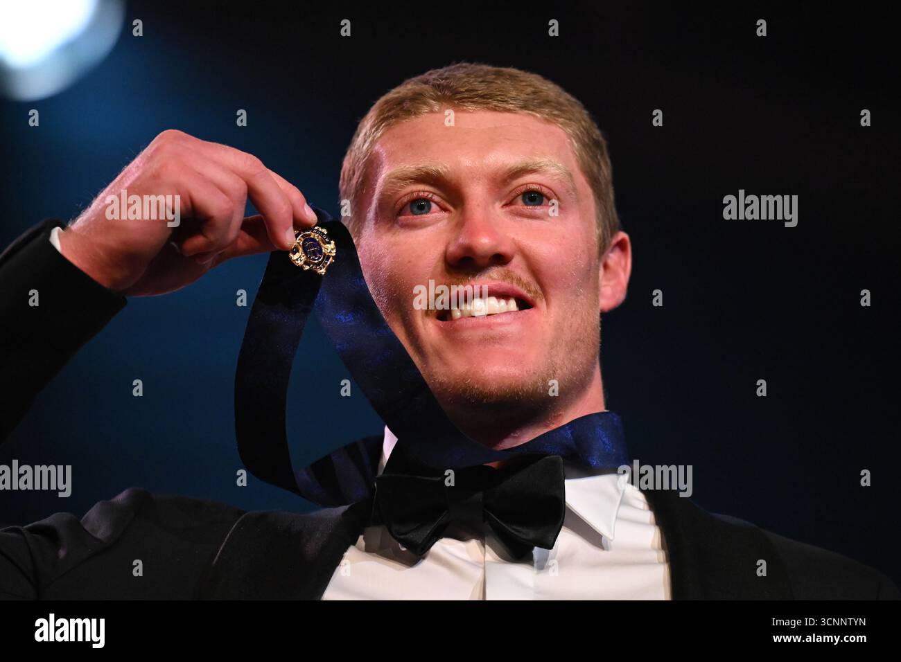 Matt Rowell of the Suns poses for a photo after winning the 2025 ...