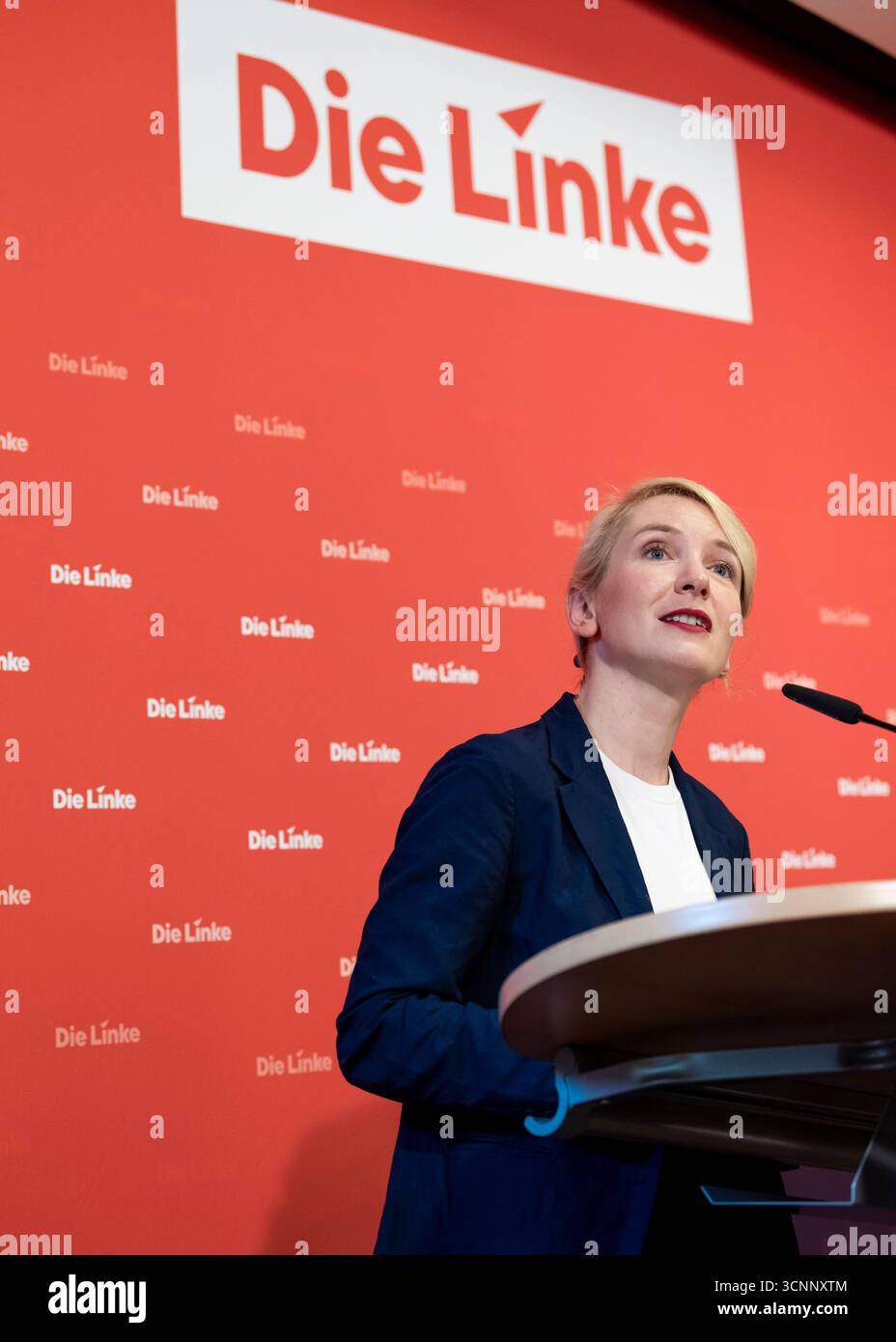 Pressekonferenz mit Ines Schwerdtner Pressekonferenz mit Ines ...