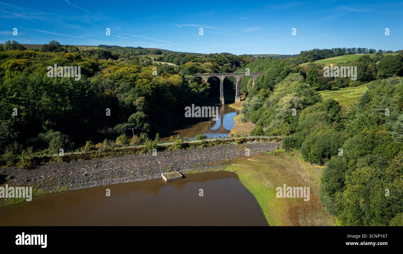 Bolton, Lancashire, UK. Monday September 22, 2025. Aerial views of ...