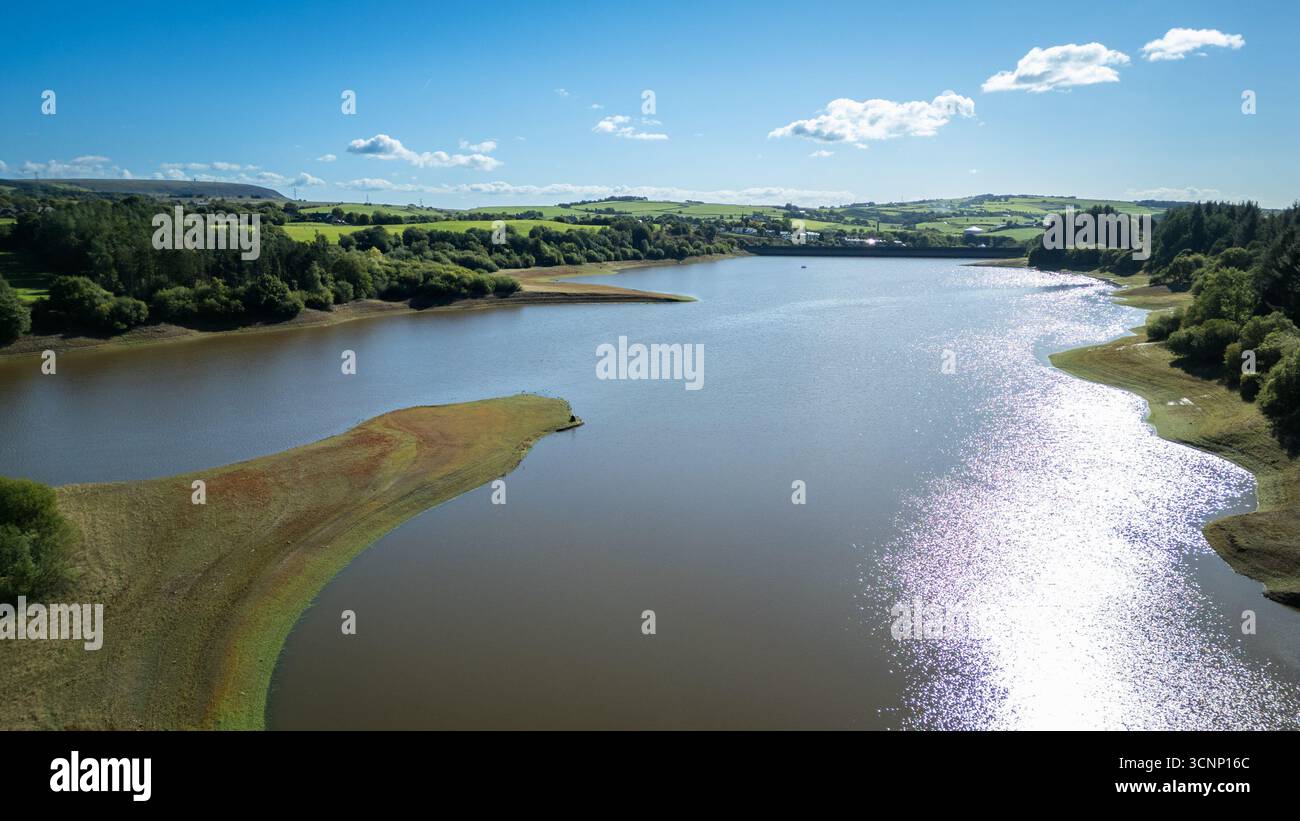Bolton, Lancashire, UK. Monday September 22, 2025. Aerial views of ...