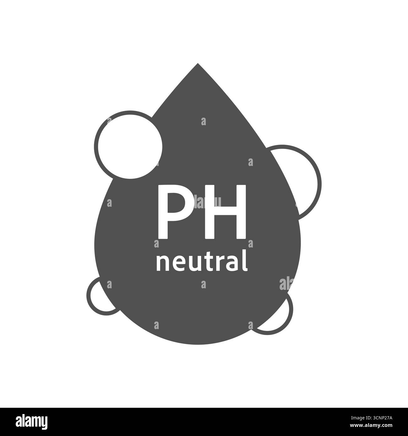 Ph icon, line simple set. Neutral balance skin, thin line web symbol ...
