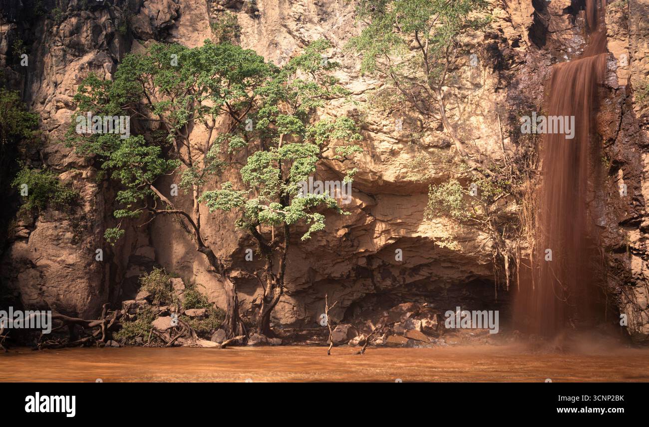 Makalia Falls Lake Nakuru National Park Kenya Stock Photo - Alamy
