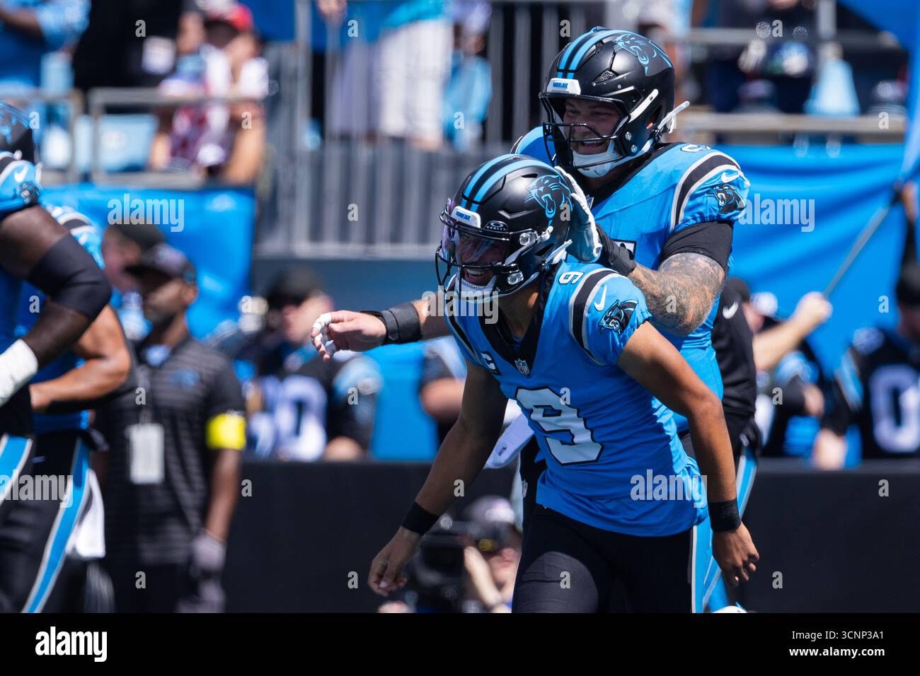 September 21, 2025: Carolina Panthers quarterback Bryce Young (9 ...