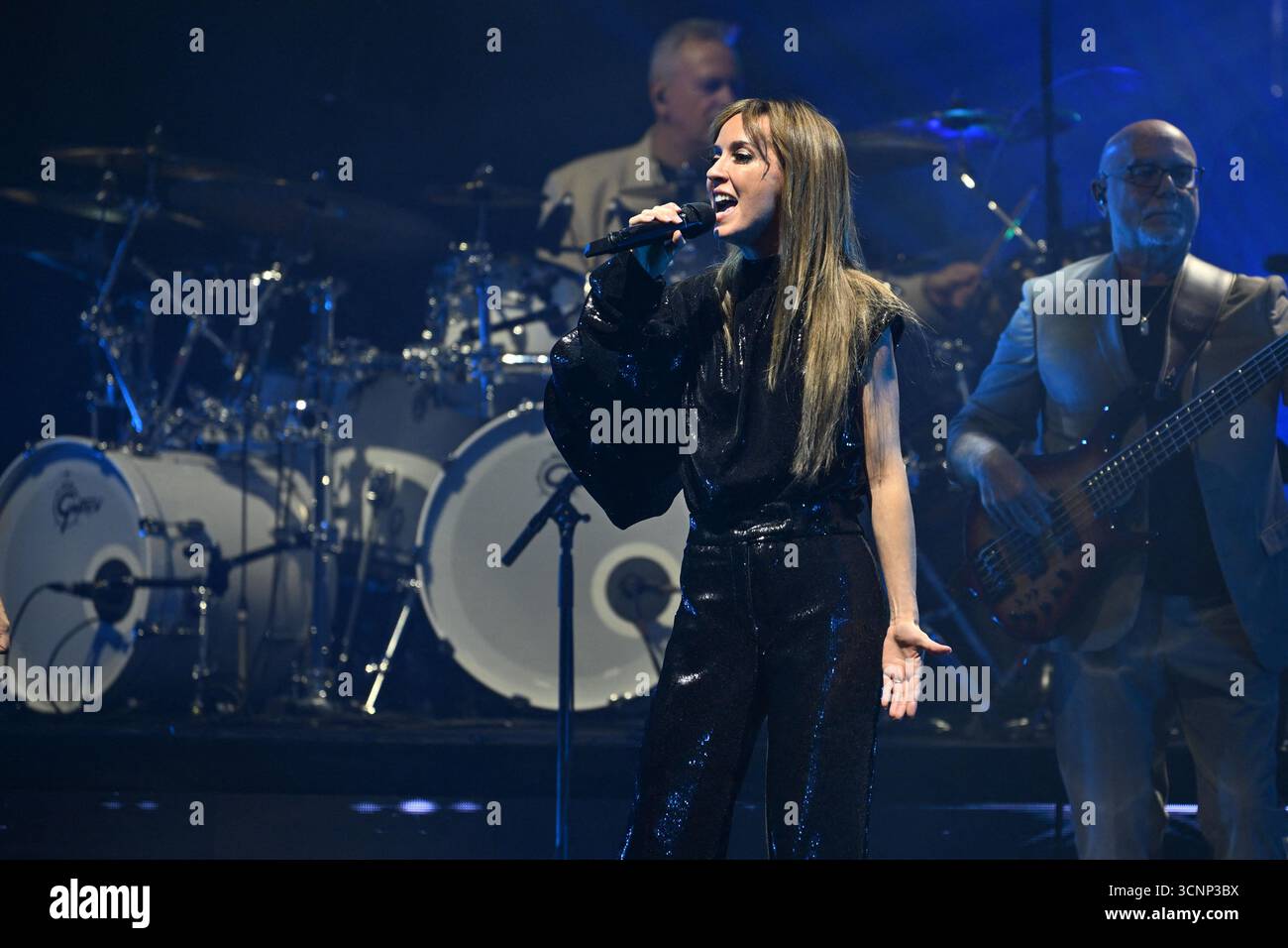 Generation Celine, Catherine Pearson, performs at the Salle Pleyel in ...