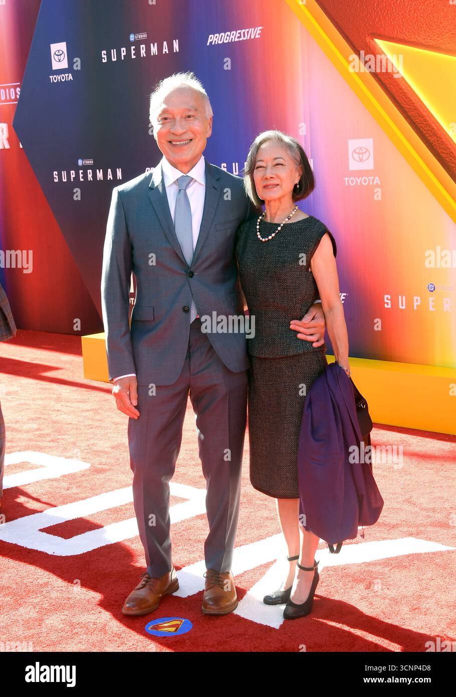 Film Editor William Hoy and wife Maysie Hoy attend the Premiere of ...