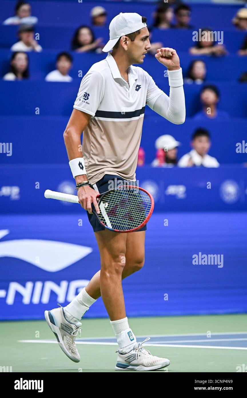 Chengdu, China PR. 22 September, 2025. Alejandro Tabilo during the Day ...