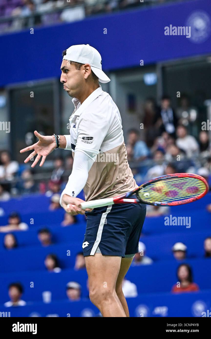 Chengdu, China PR. 22 September, 2025. Alejandro Tabilo during the Day ...