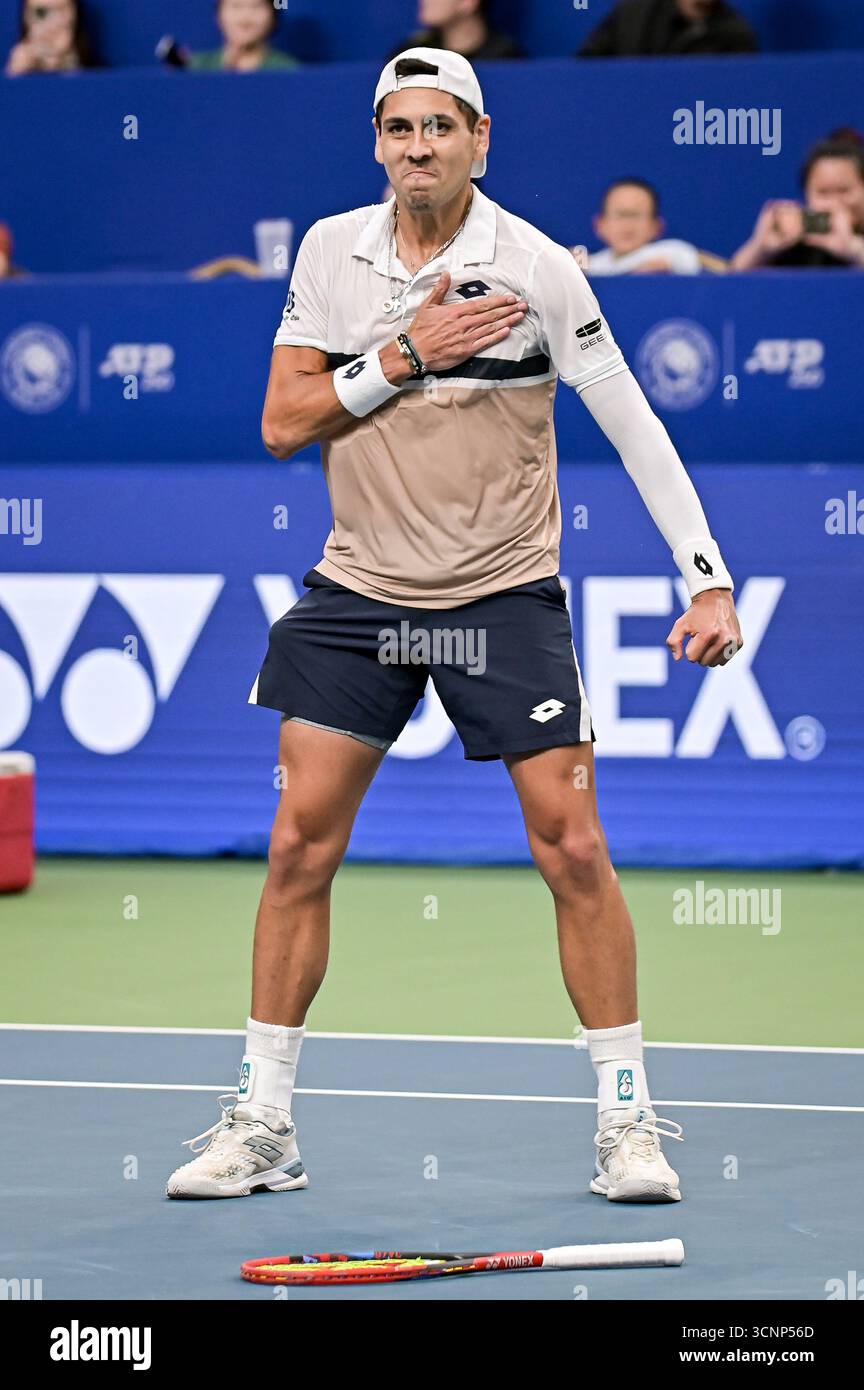 Chengdu, China PR. 22 September, 2025. Alejandro Tabilo during the Day ...