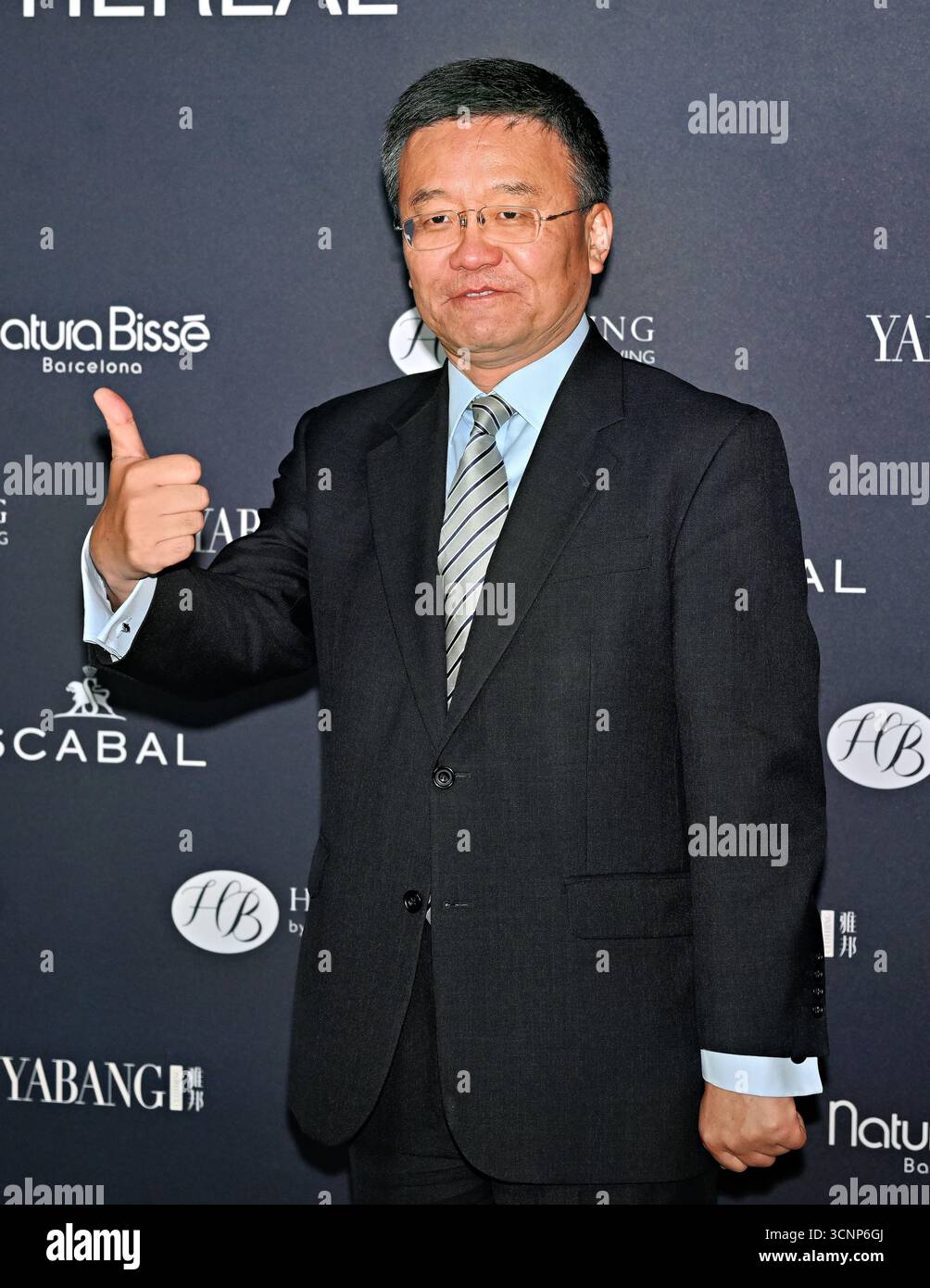 London, UK, 21st September 2025: Aimin Yang at the Chinese celebrity ...