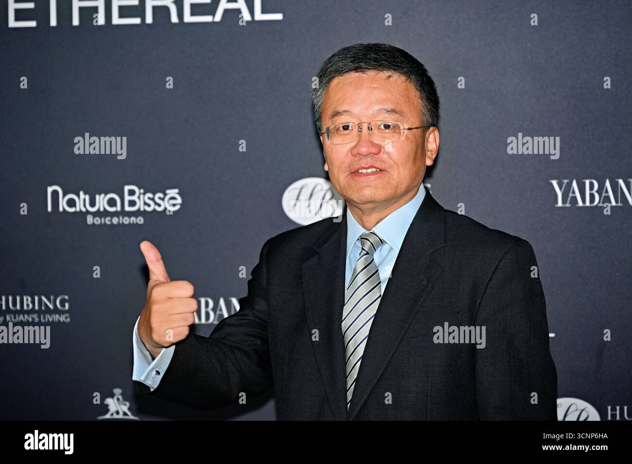 London, UK, 21st September 2025: Aimin Yang at the Chinese celebrity ...
