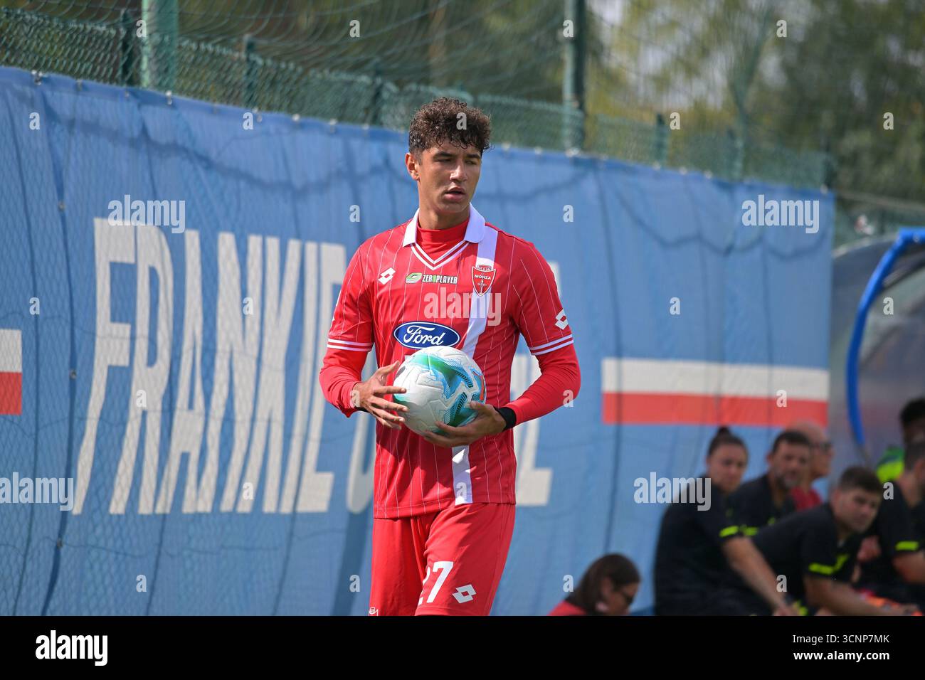 Adam Bakoune (AC Monza) during the match of Primavera 1 Italian Football Championship beetween ...