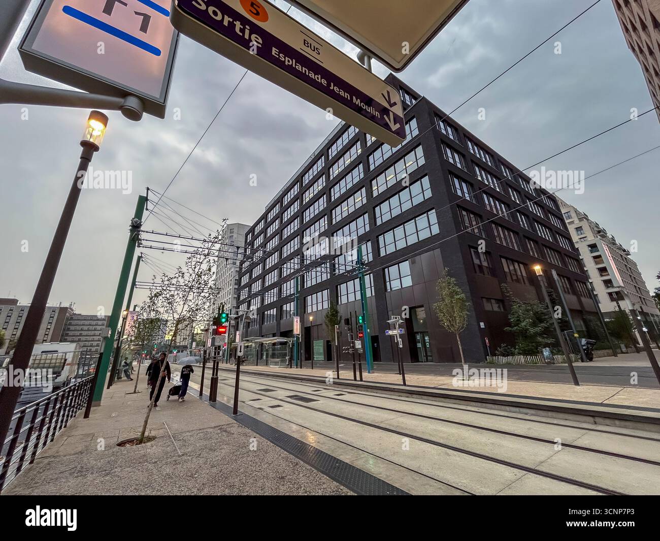 Bobigny, France, Street Scenes, Center City, Urban Redevelopment ...