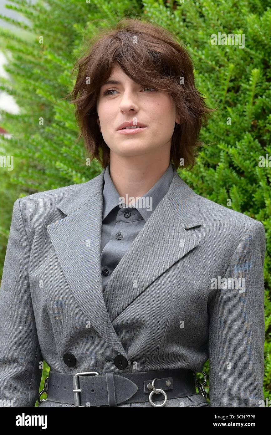 Maria Chiara Giannetta attends the third season of Rai tv fiction ...