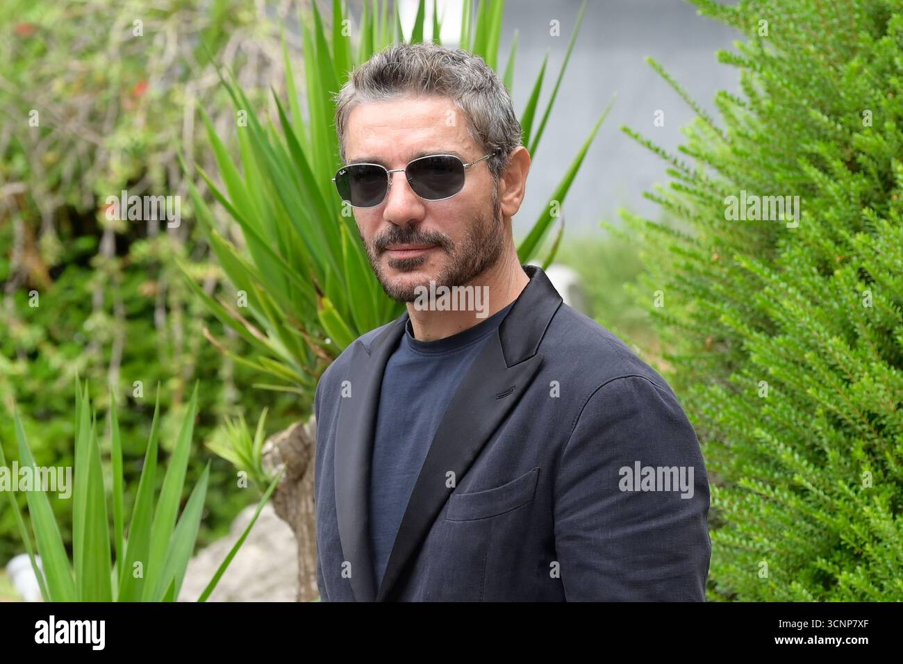 Giuseppe Zeno attends the third season of Rai tv fiction Blanca at Rai ...