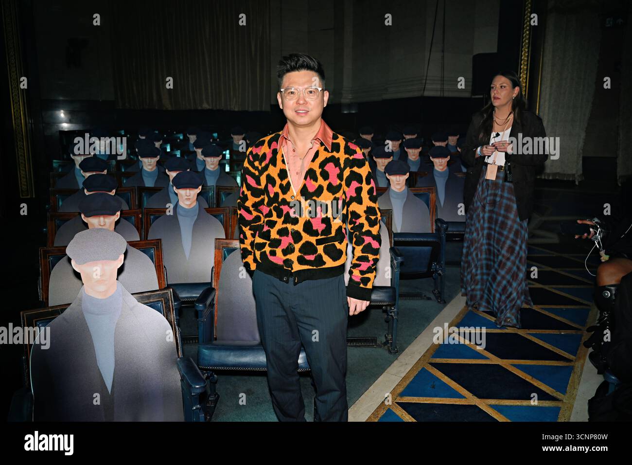 London, UK, 21st September 2025: Bohan Ben Tian at the Chinese celebrity and model Hu Bing ...