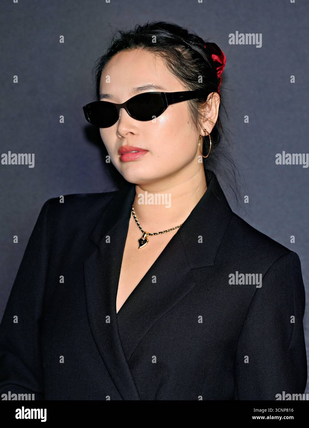 London, UK. 21st Sep, 2025. 郑丹妮 at the Chinese celebrity and model Hu ...