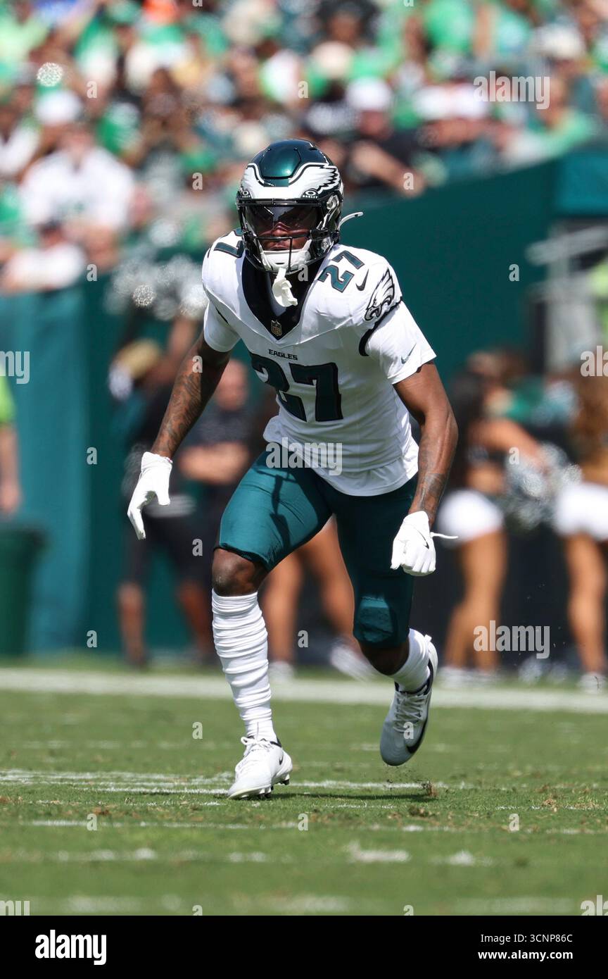 Philadelphia Eagles cornerback Quinyon Mitchell (27) in action during ...