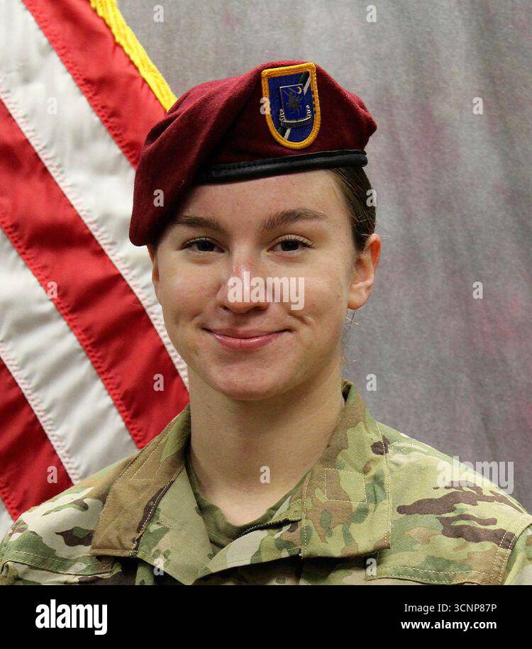 This undated photo released by the U.S. Army shows sergeant Jadalyn ...