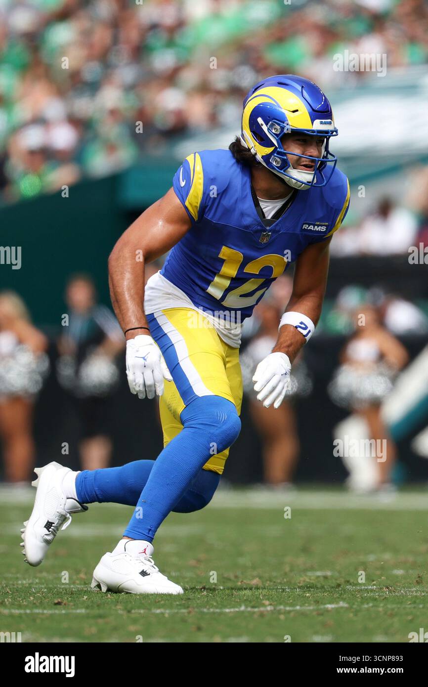 Los Angeles Rams wide receiver Puka Nacua (12) in action during the ...