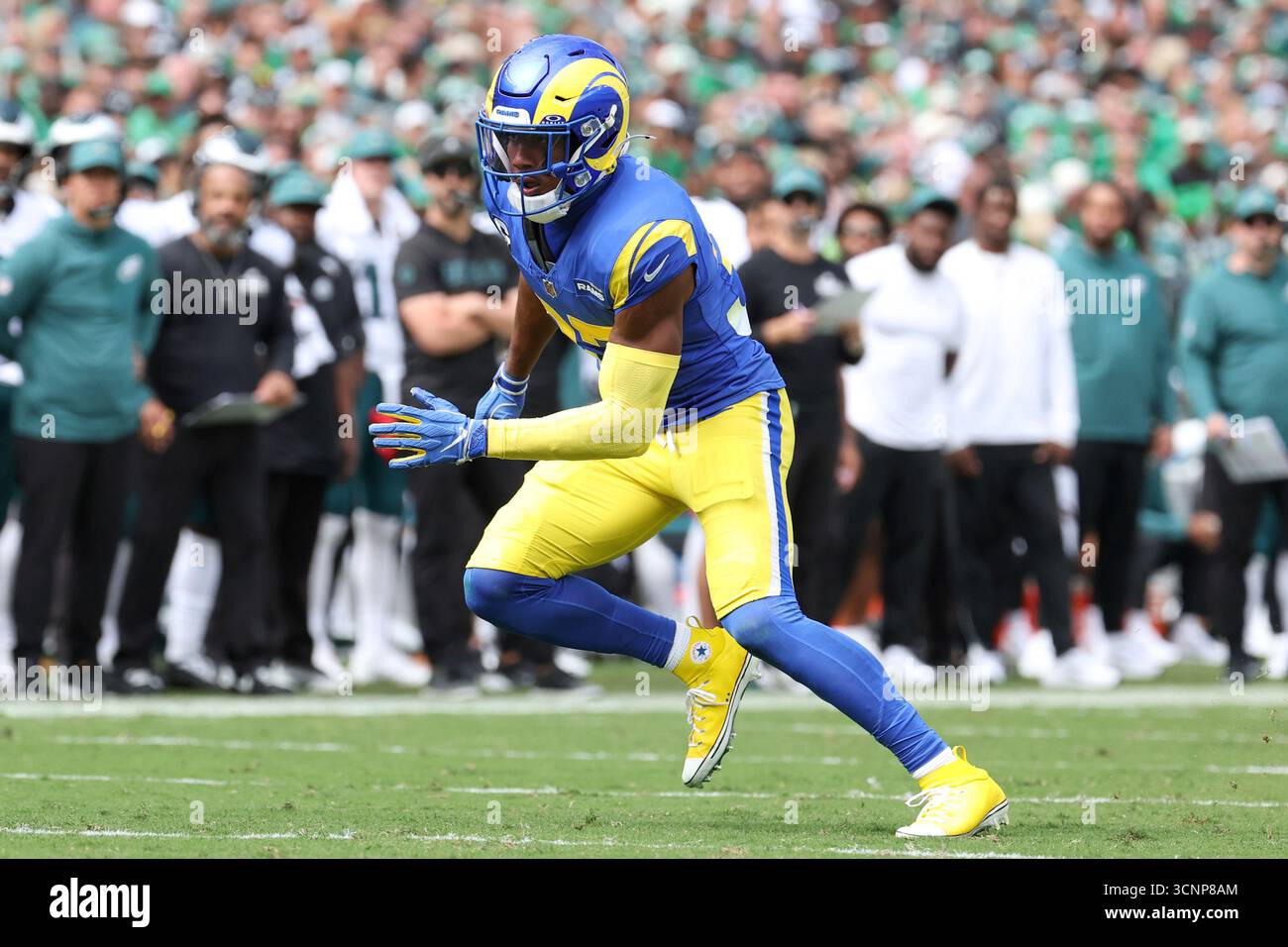 Los Angeles Rams safety Quentin Lake in action during the first half of ...