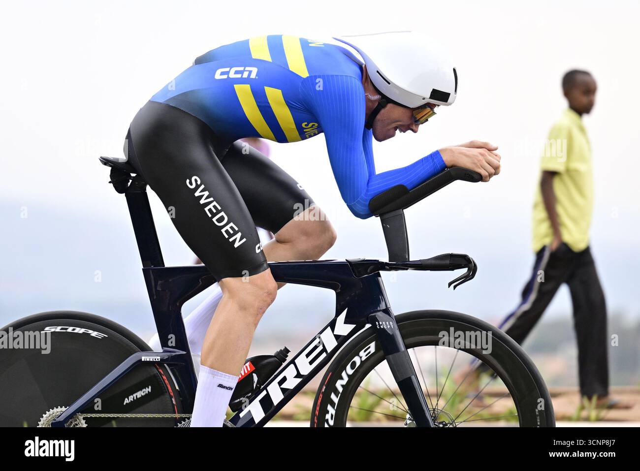 Swedish Jakob Soderqvist pictured in action during the Men U23 ...