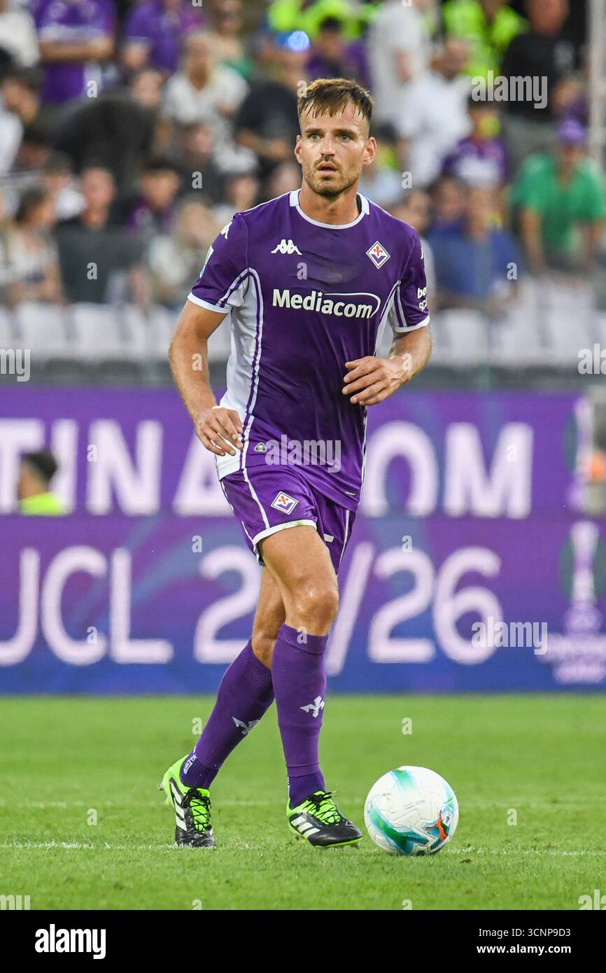 Marin Pongracic (Fiorentina) during ACF Fiorentina vs Como 1907 ...