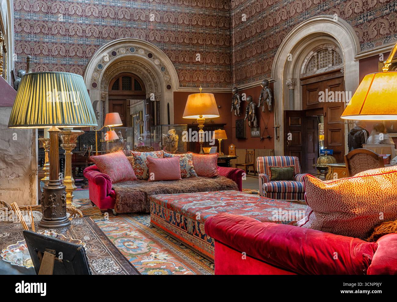 Eastnor castle great hall hi-res stock photography and images - Alamy