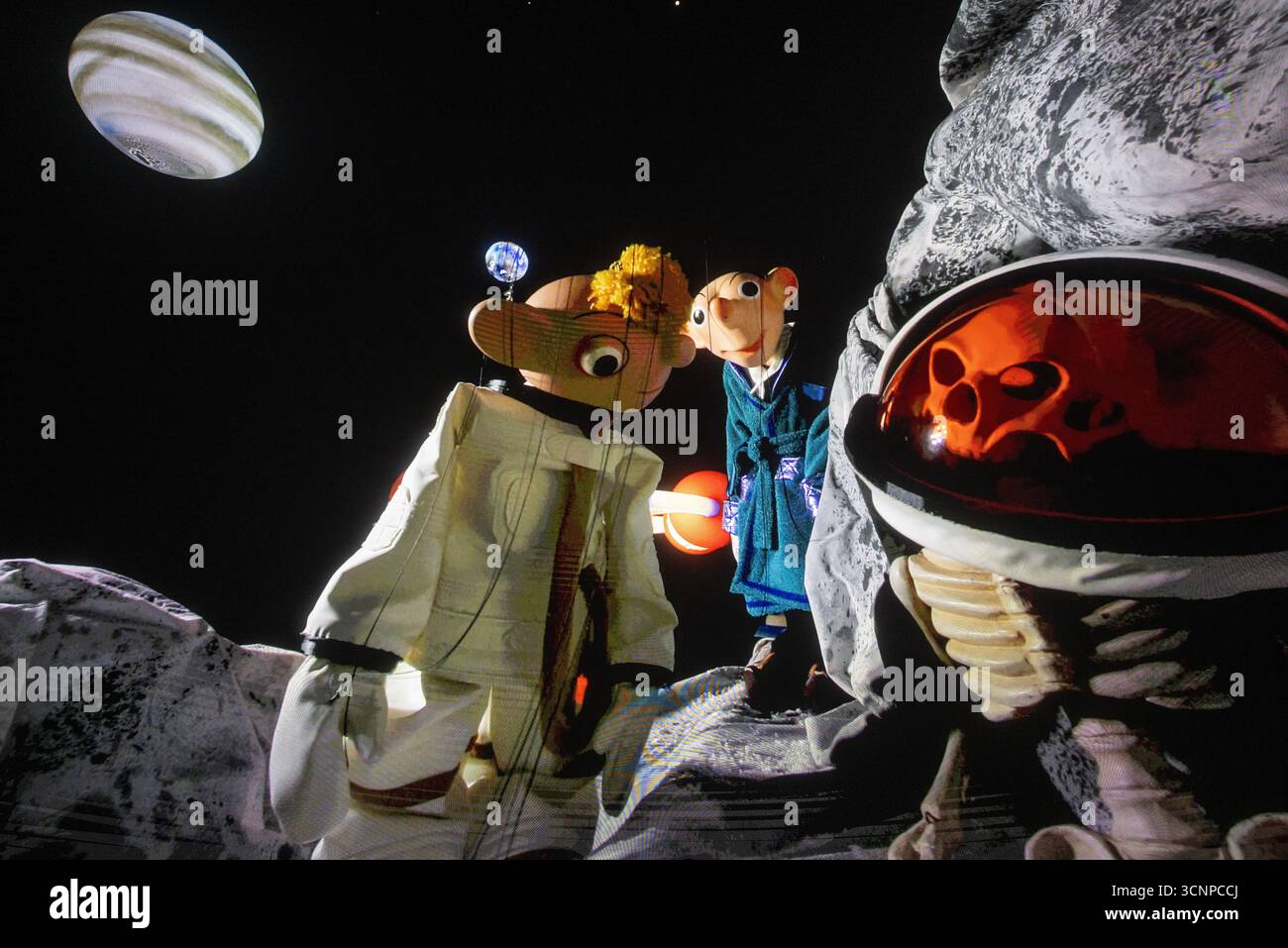 Press conference prior to the premiere of Hurvinek's Space Odyssey, the ...