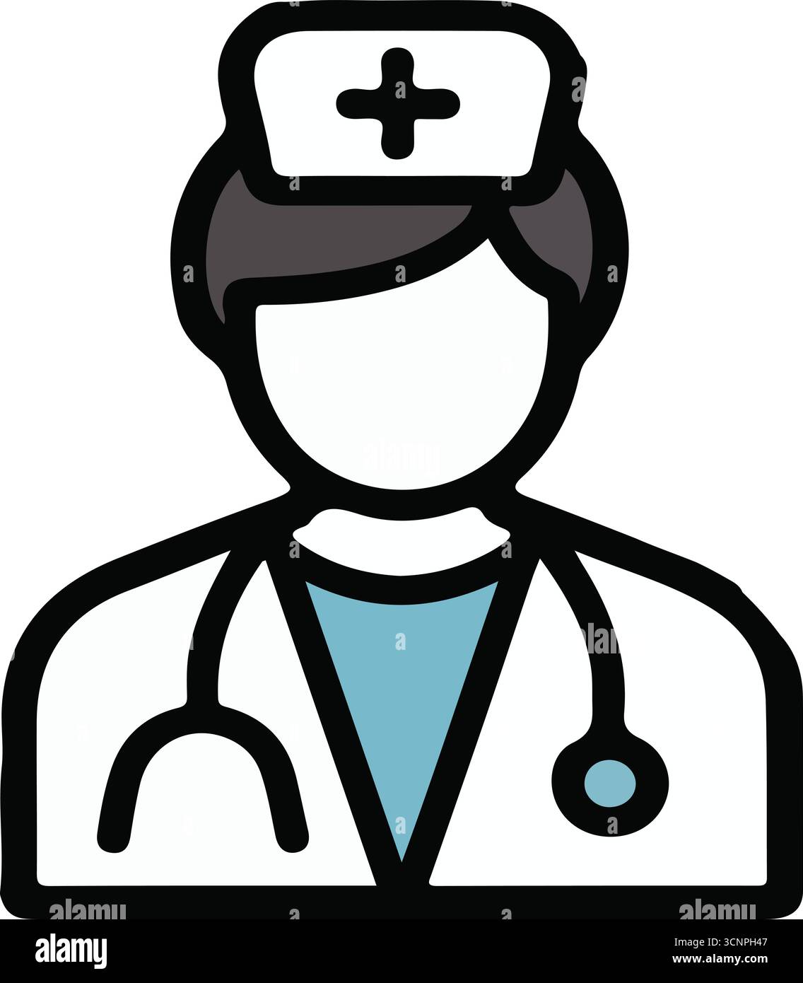 Doctor physician medical staff Stock Vector Images - Alamy