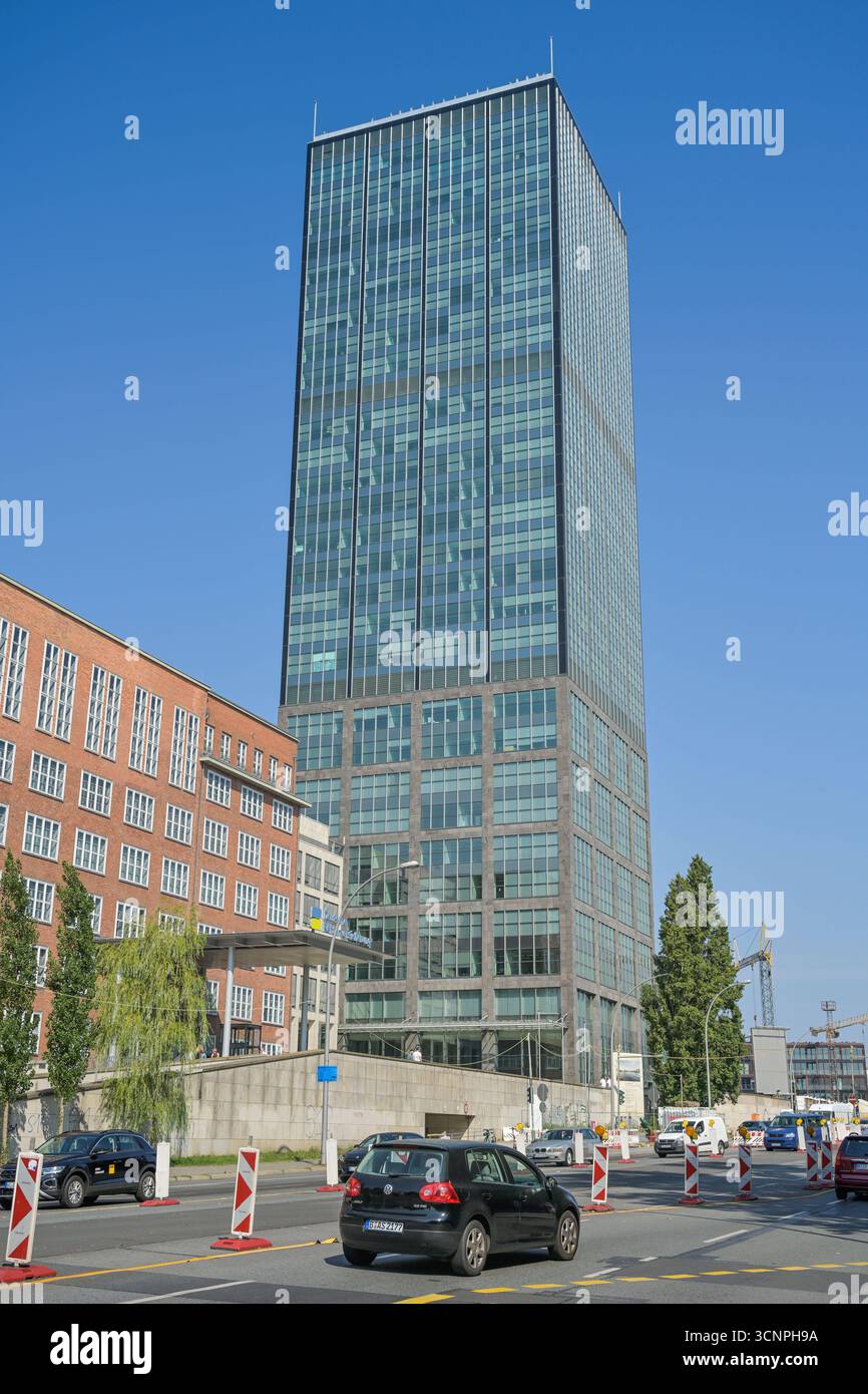 Hochhaus, BKA Liegenschaft B2, An den Treptowers 1, Treptow, Berlin ...