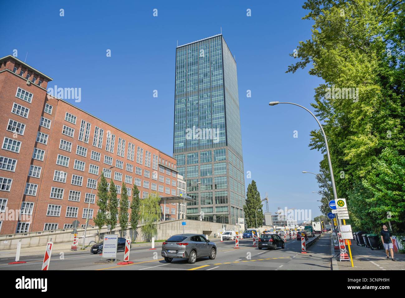 Hochhaus, BKA Liegenschaft B2, An den Treptowers 1, Treptow, Berlin ...
