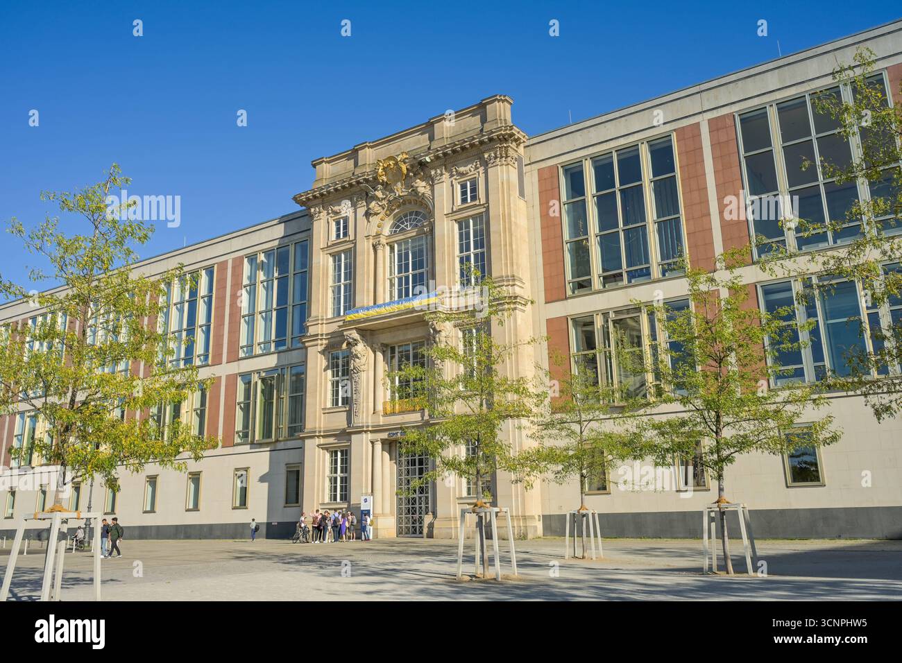 ESMT, Staatsratsgebäude, Schloßplatz, Mitte, Berlin, Deutschland ...