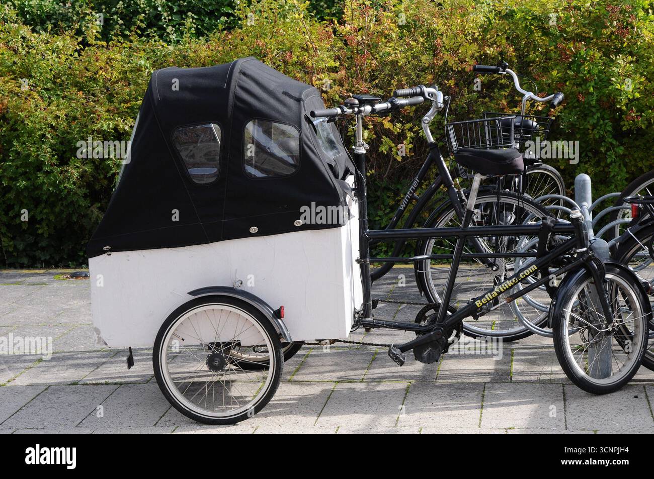 Copenhagen/ Denmark/08 september 2025 /cargo bikes r in sanish capital ...