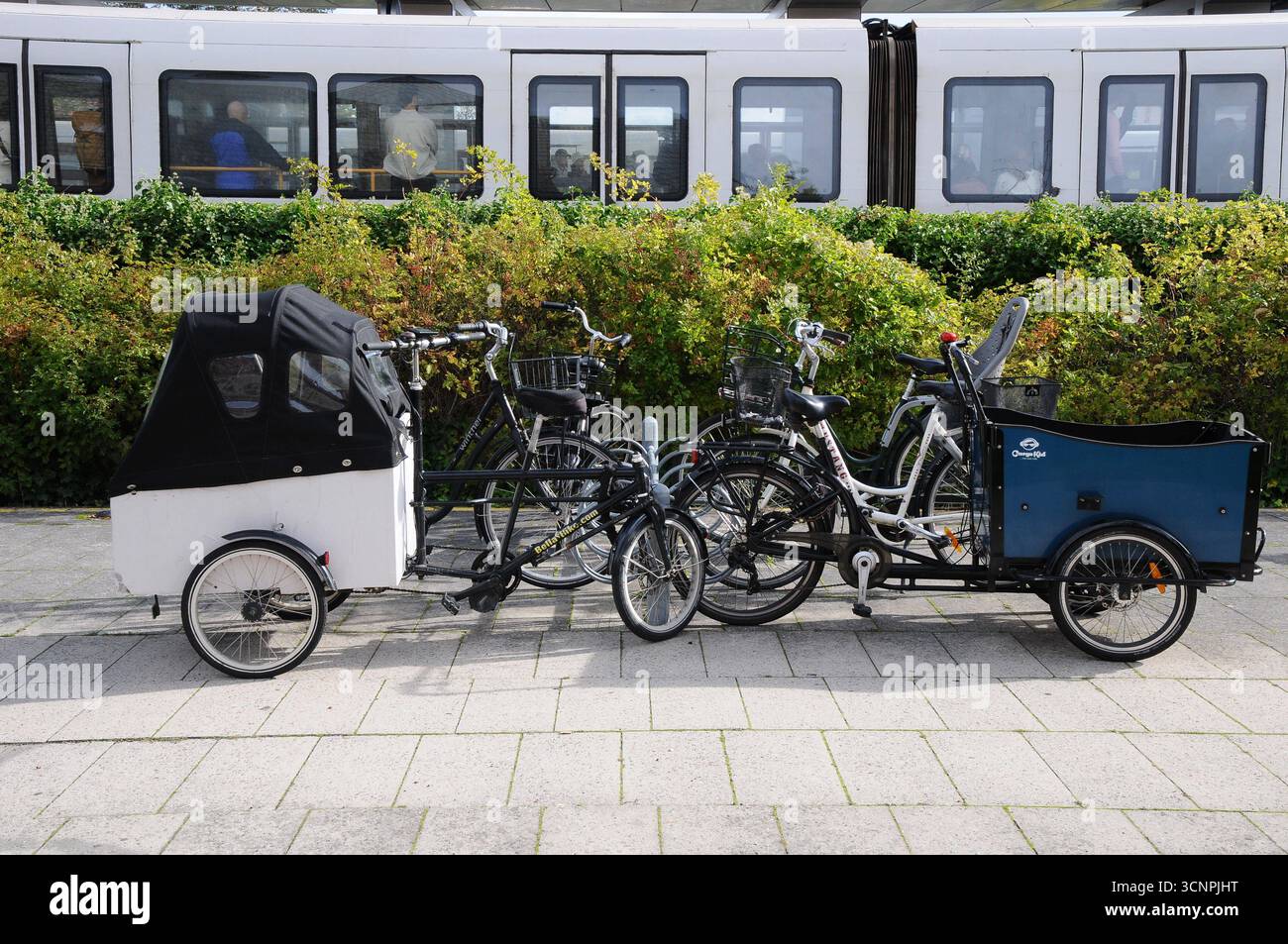 Copenhagen/ Denmark/08 september 2025 /cargo bikes r in sanish capital ...