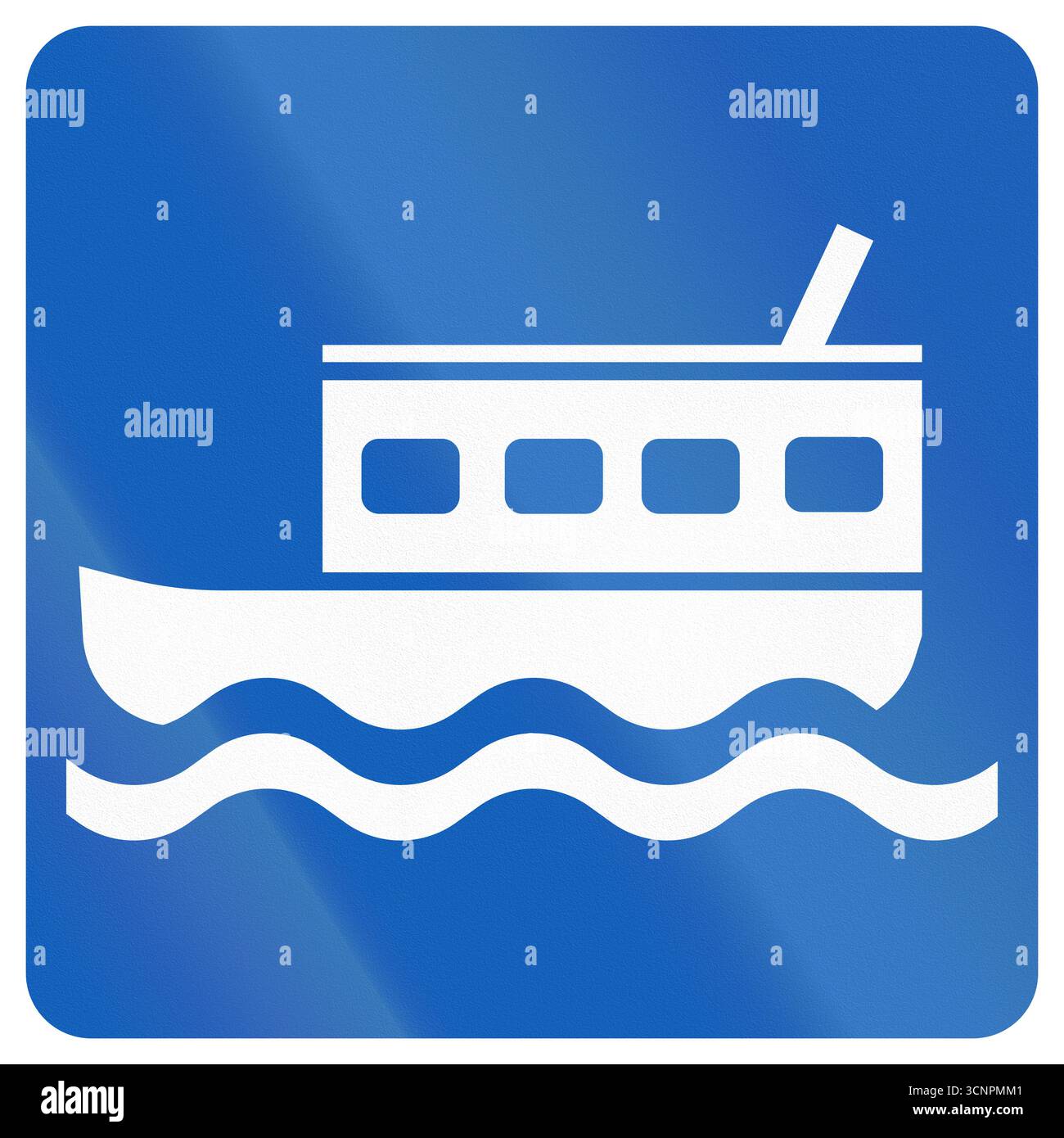Ferry terminal road sign Cut Out Stock Images & Pictures - Alamy