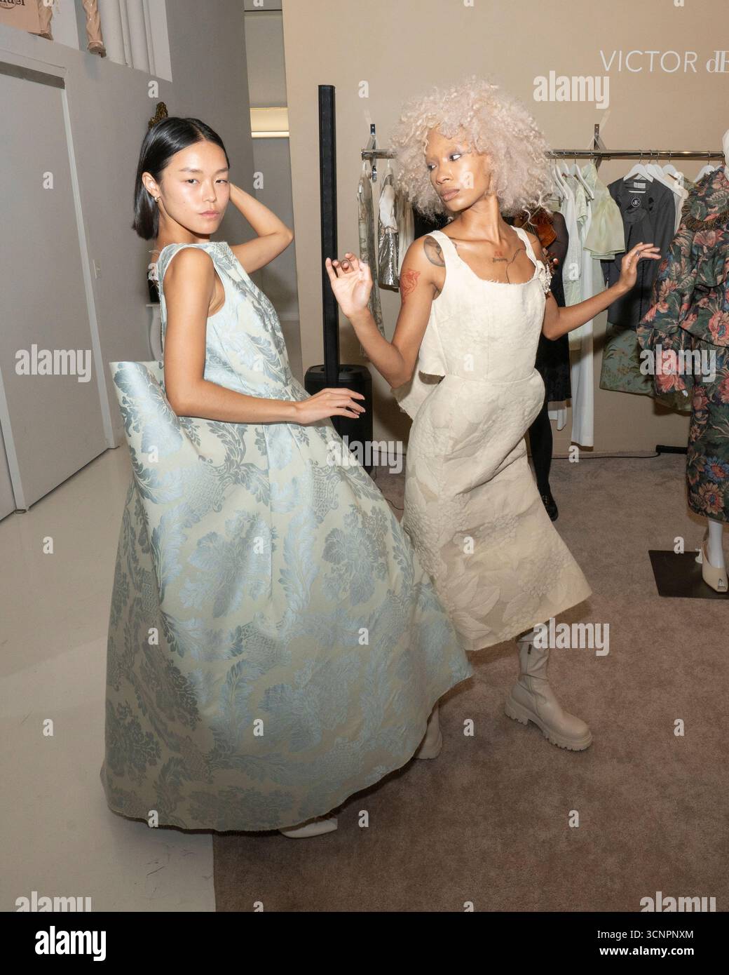 Minami Ando and Feturi Talaga attends Emanuel New York presents ...