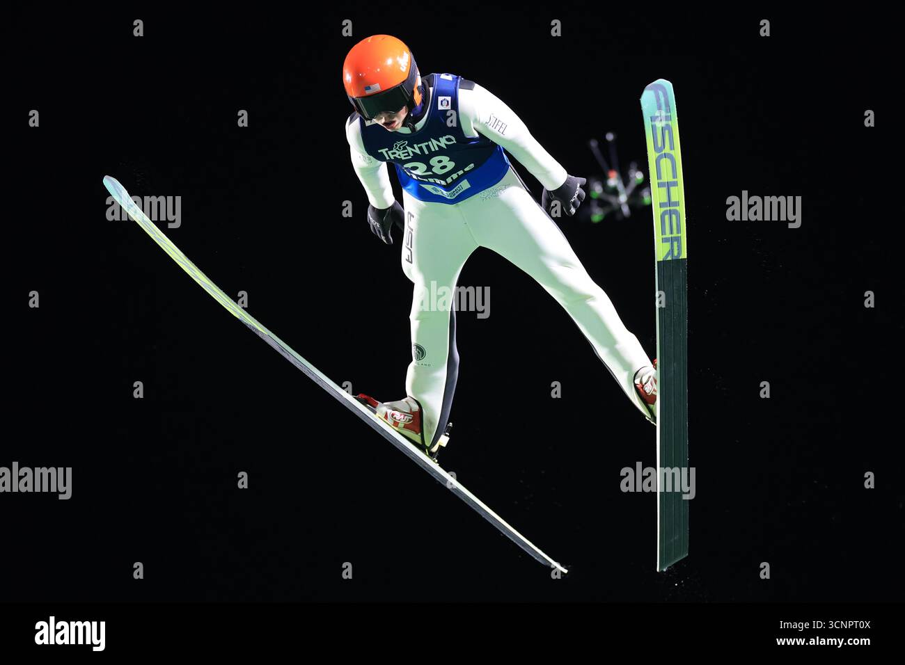 20th September 2025; Val di Fiemme, Italy: FIS Ski Jumping Large Hill ...