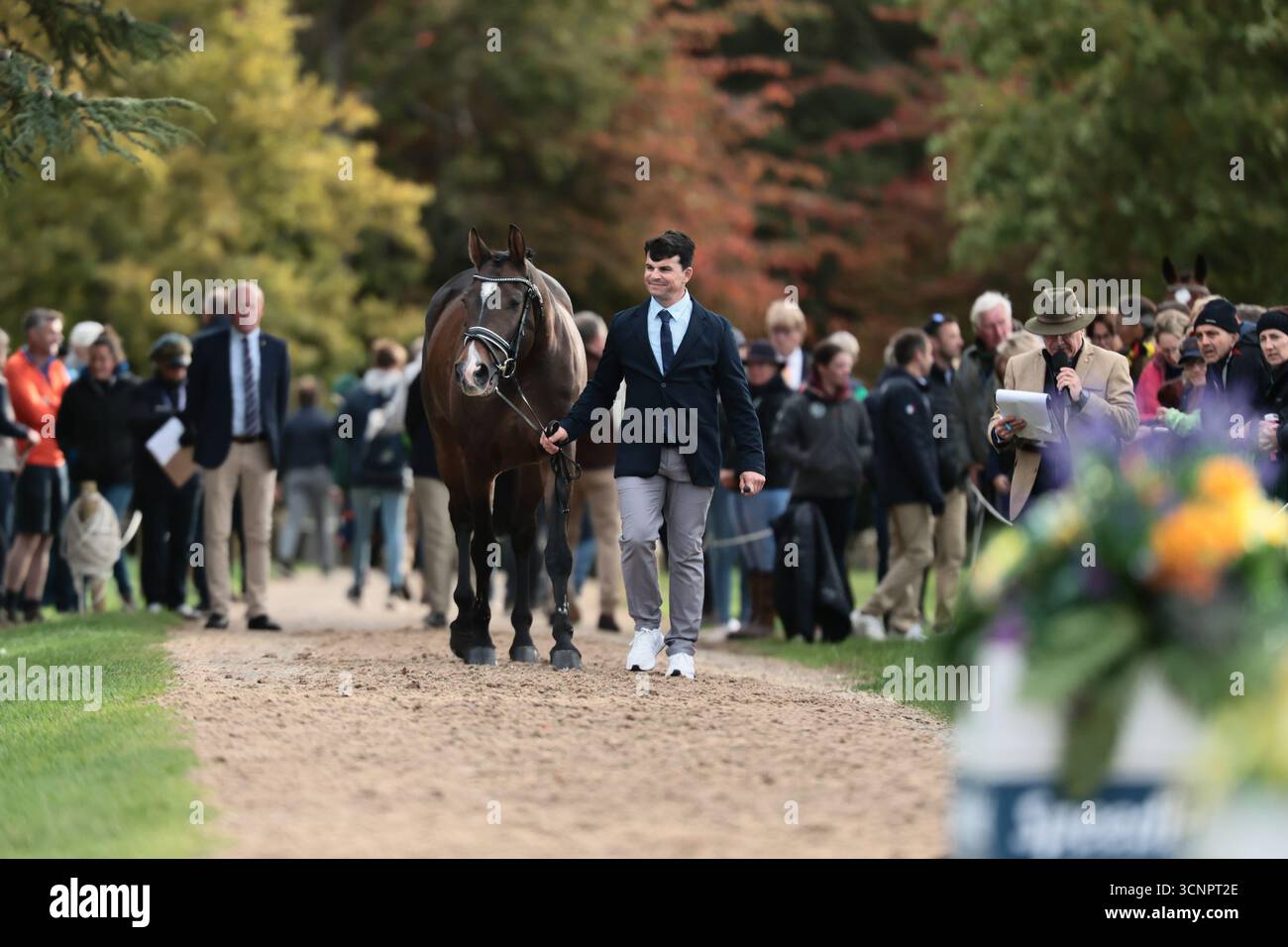 Jaroslav Abik of Czech Republic with Madock during the second horse ...