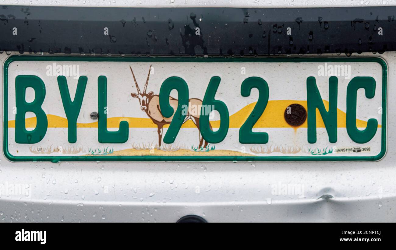 South Africa - Cape Town - License plate - Northern Cape design with ...