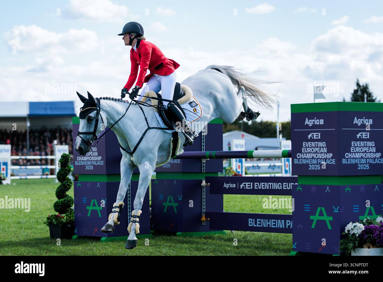 Lara De Liedekerke - Meier of Belgium riding Hooney D'arville during ...