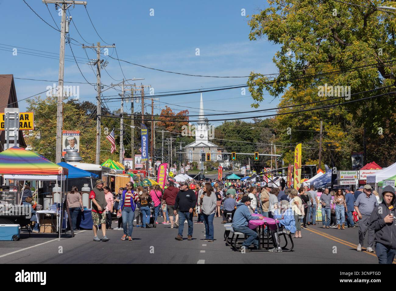 Annual Cream Cheese Festival, Lowville, Lewis County, New York State ...