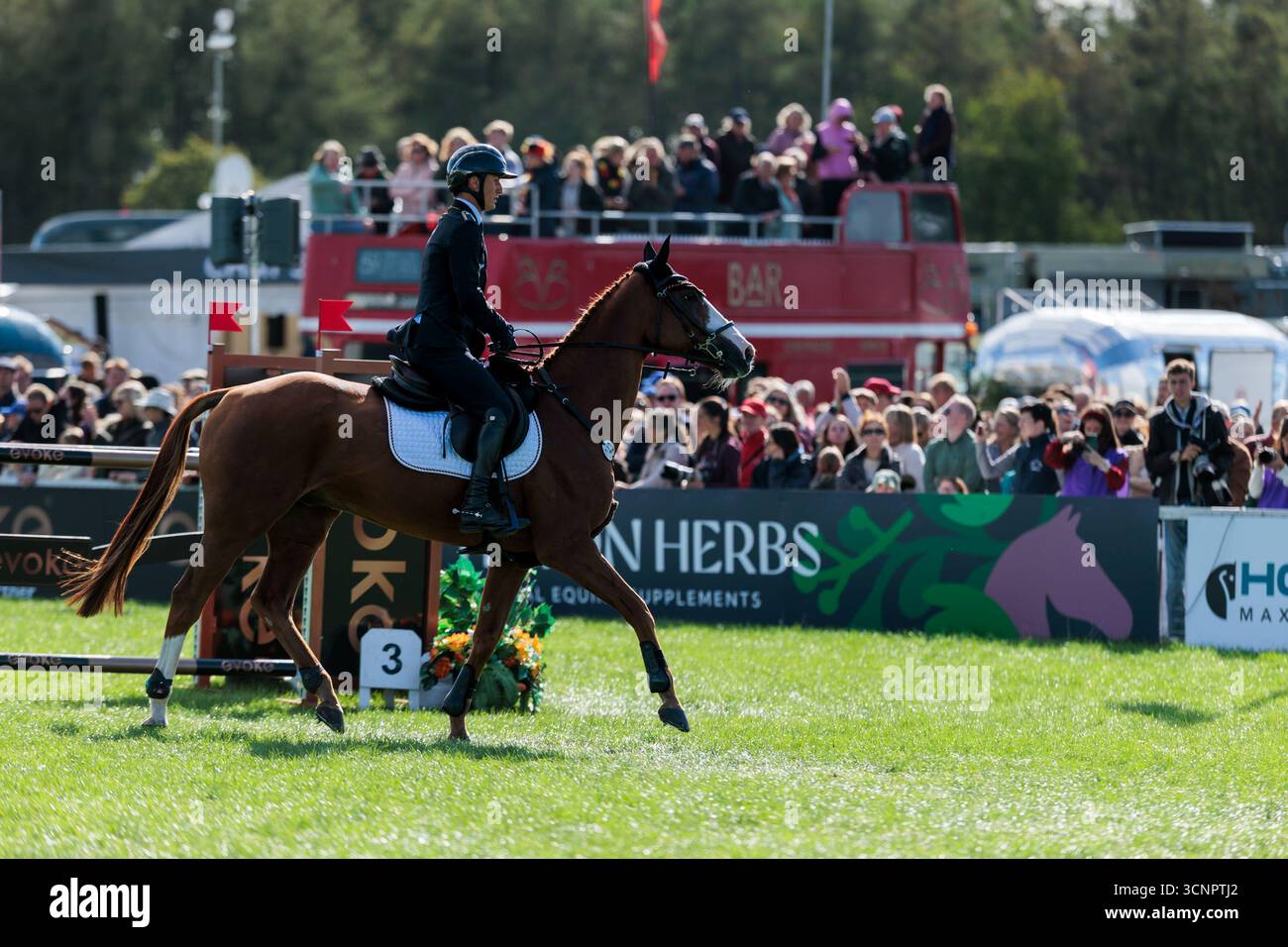 Calvin Böckmann of Germany riding The Phantom Of The Opera during the ...