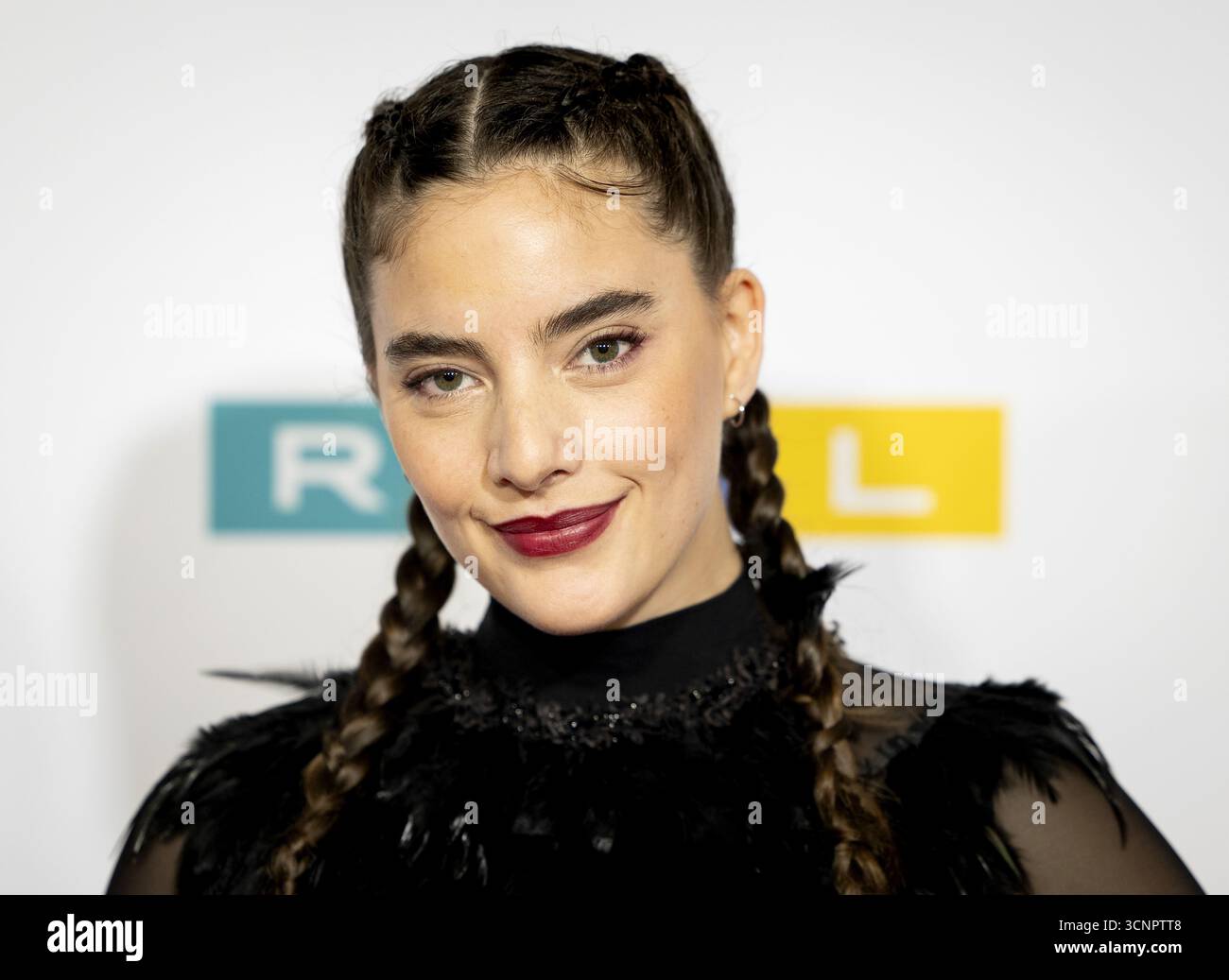 AMSTERDAM - Cheyenne Löhnen (Bizou Pascal) during the press moment for ...