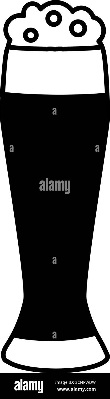 Oktoberfest beer glass Black and White Stock Photos & Images - Alamy