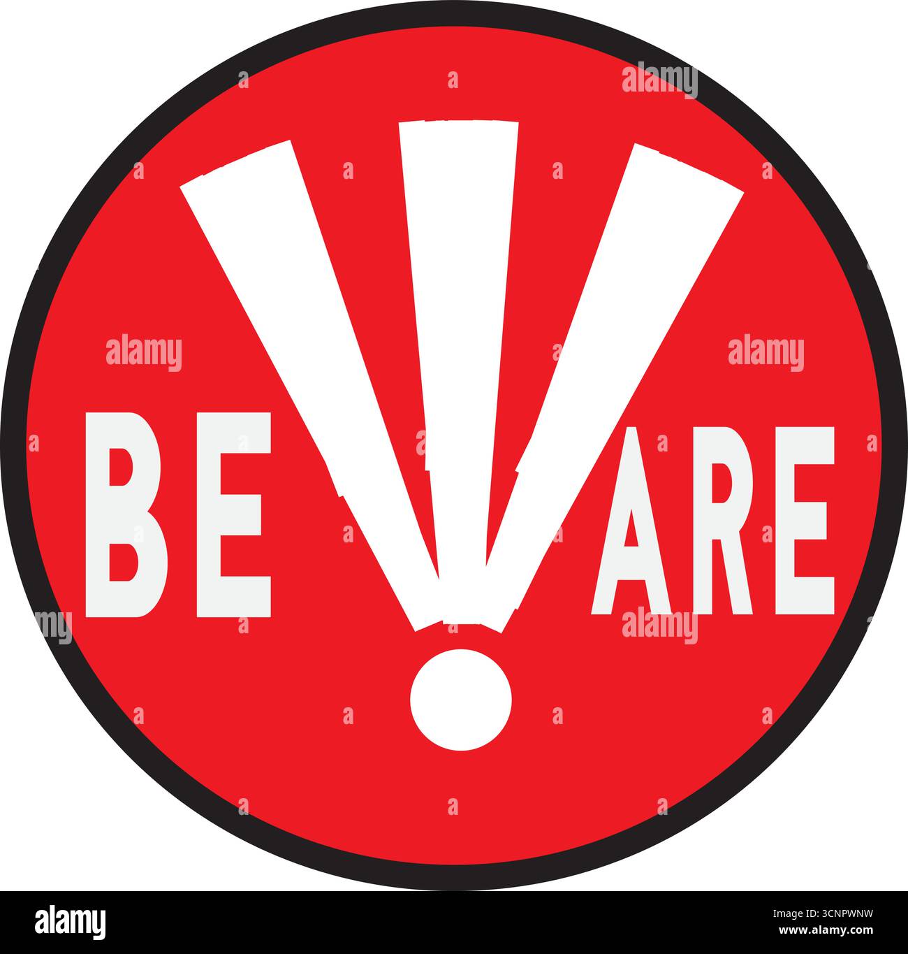 Beware critical notice hi-res stock photography and images - Alamy