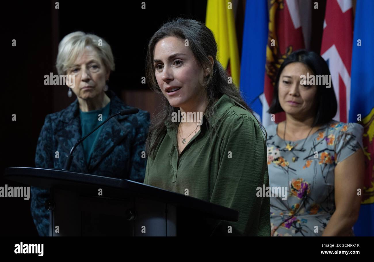 Informed Perspectives Catalyst Shari Graydon, left, and Member of Parliament for Spadina ...