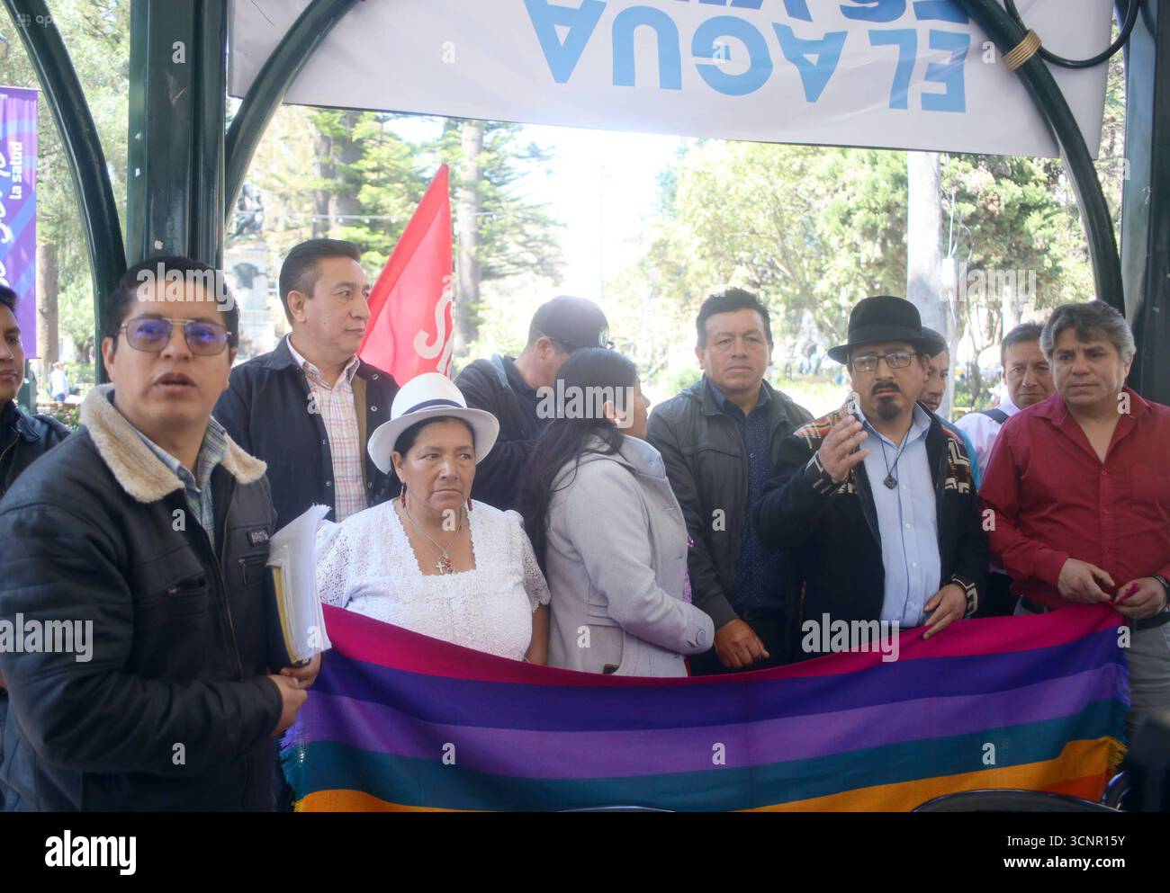 CUENCA PRESS CONFERENCE NATIONAL STRIKE Cuenca,Ecuador September 22 ...
