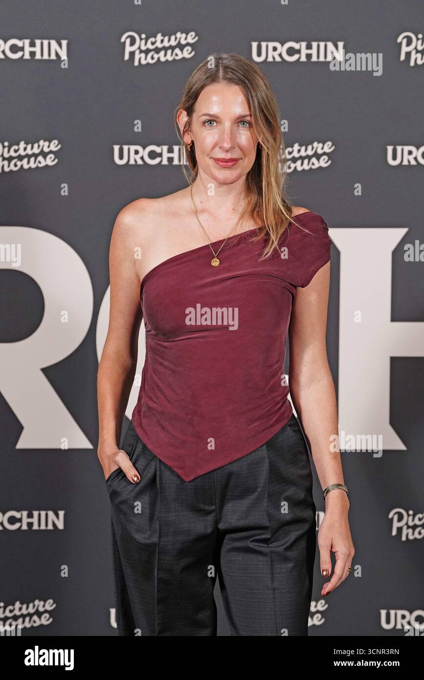 Anna Rhodes arriving for premiere of Urchin, at Picturehouse Central ...