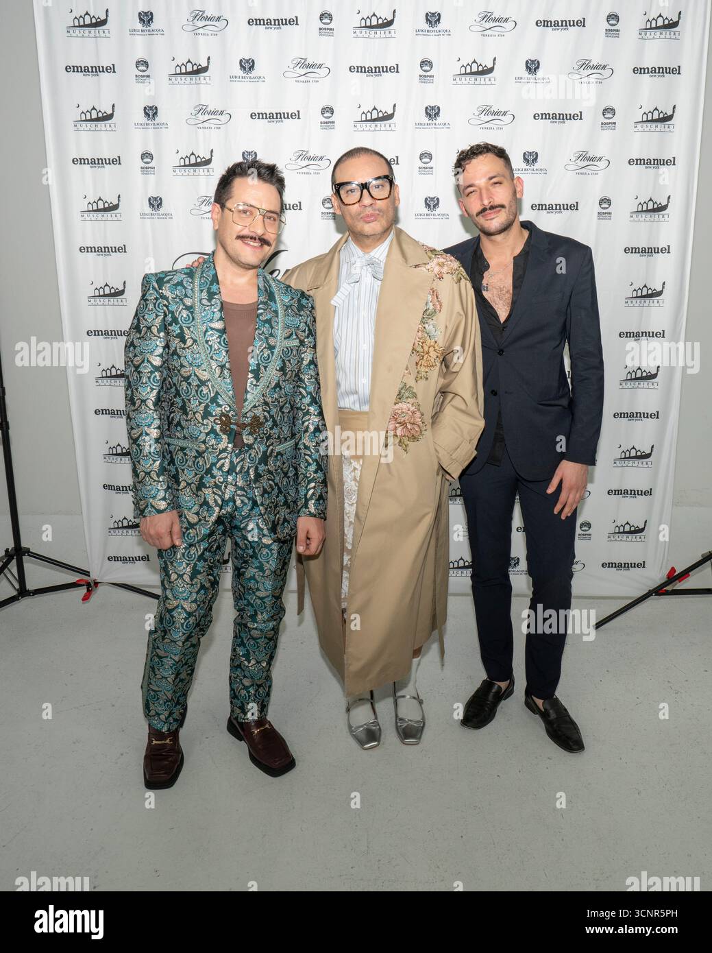 Dustin Lujan, Victor dE Souza and Danny Sha attends Emanuel New York ...